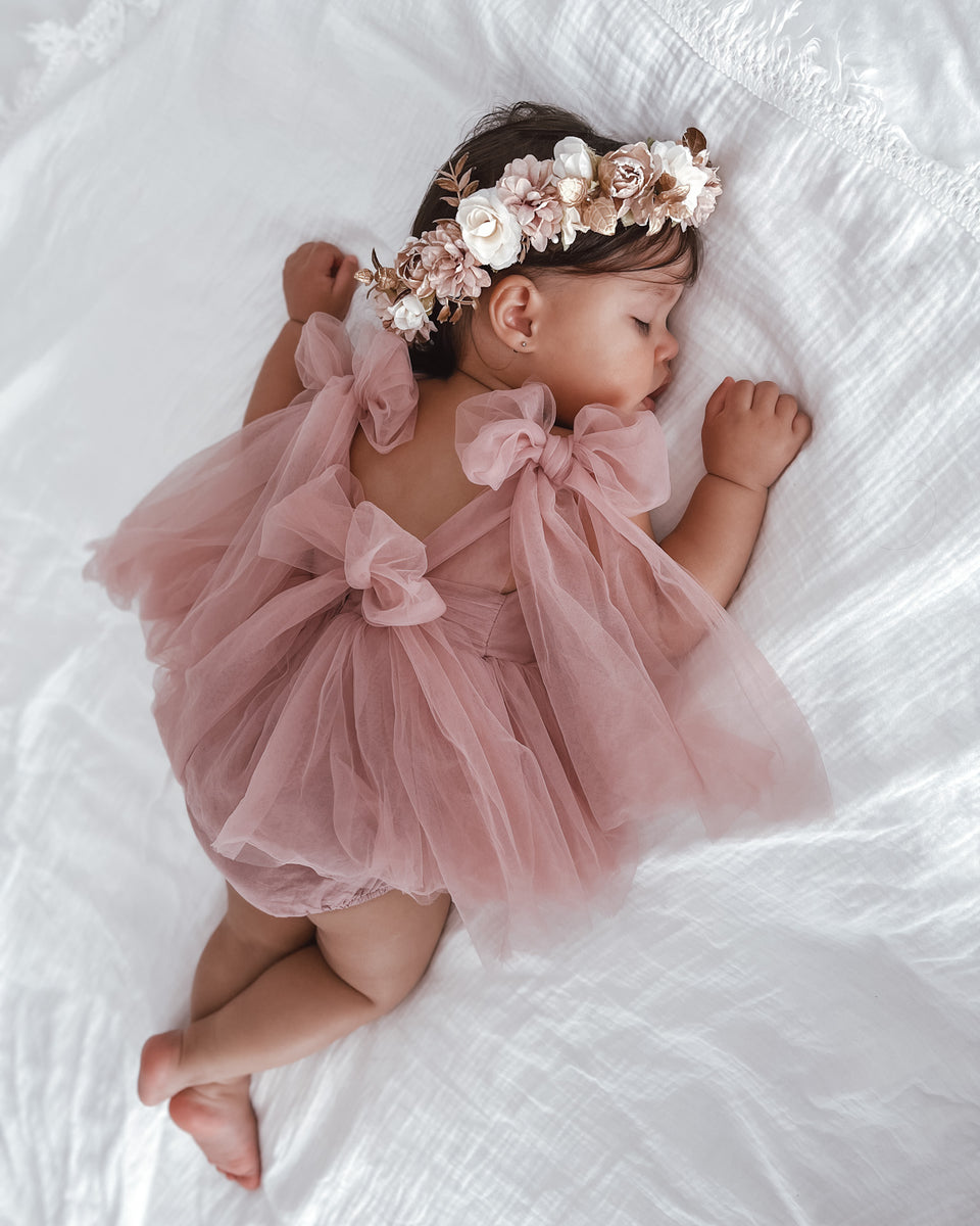 Myah Golden Girls Flower Crown – Arabella & Rose